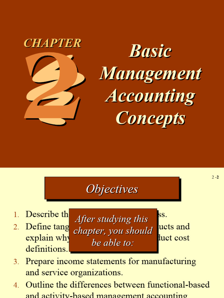 Management Accounting Basics | PDF | Cost Of Goods Sold | Business ...