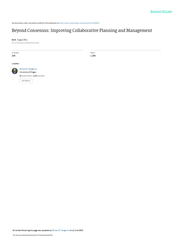 Collaborative Planning Insights and Strategies | PDF