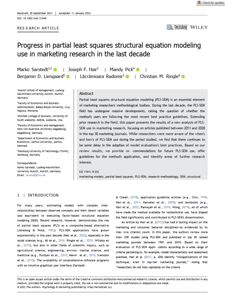 Marketing Sustainability | PDF | Structural Equation Modeling | Theory