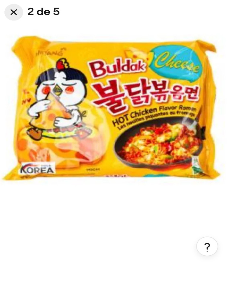 4x Korean Samyang Buldak Spicy Hot Chicken Flavor Ramen Instant Noodle ...