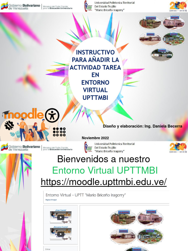 4instructivo para Crear Tareas en Plataforma Moodle VersNov2022 | PDF | Moodle
