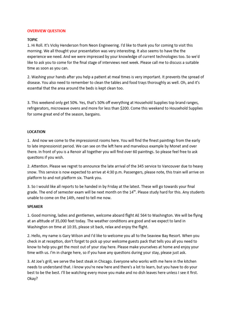 Part 4. Transcript | PDF