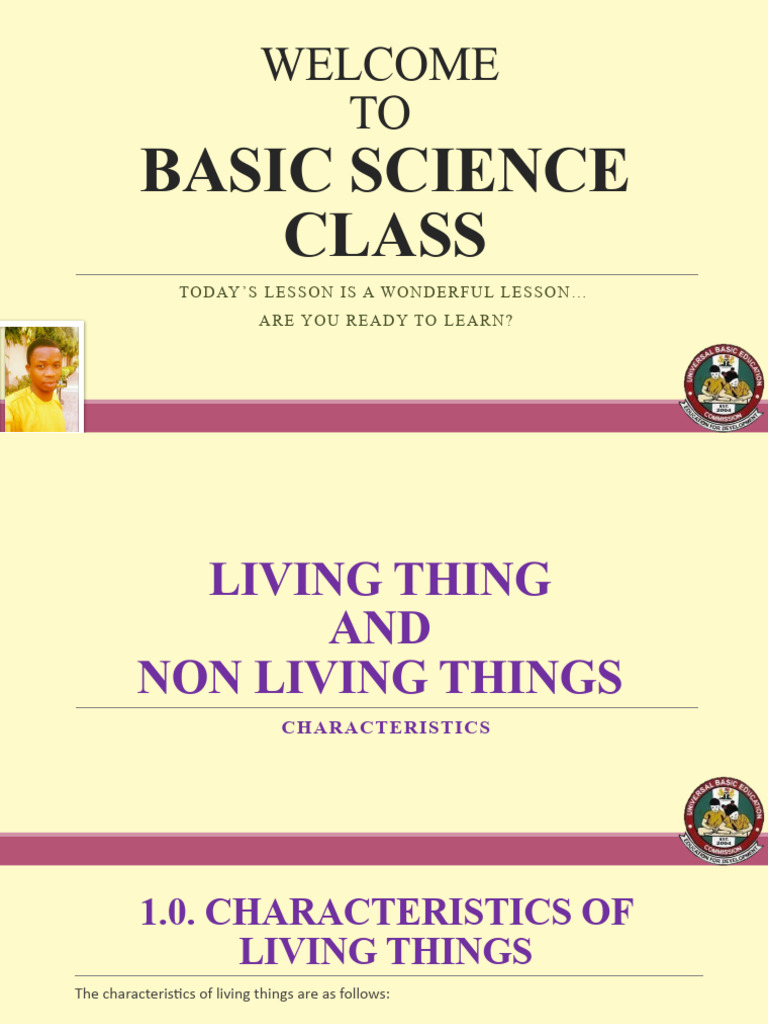 2nd Week Basic Science Basic 7 | PDF | Plants | Life