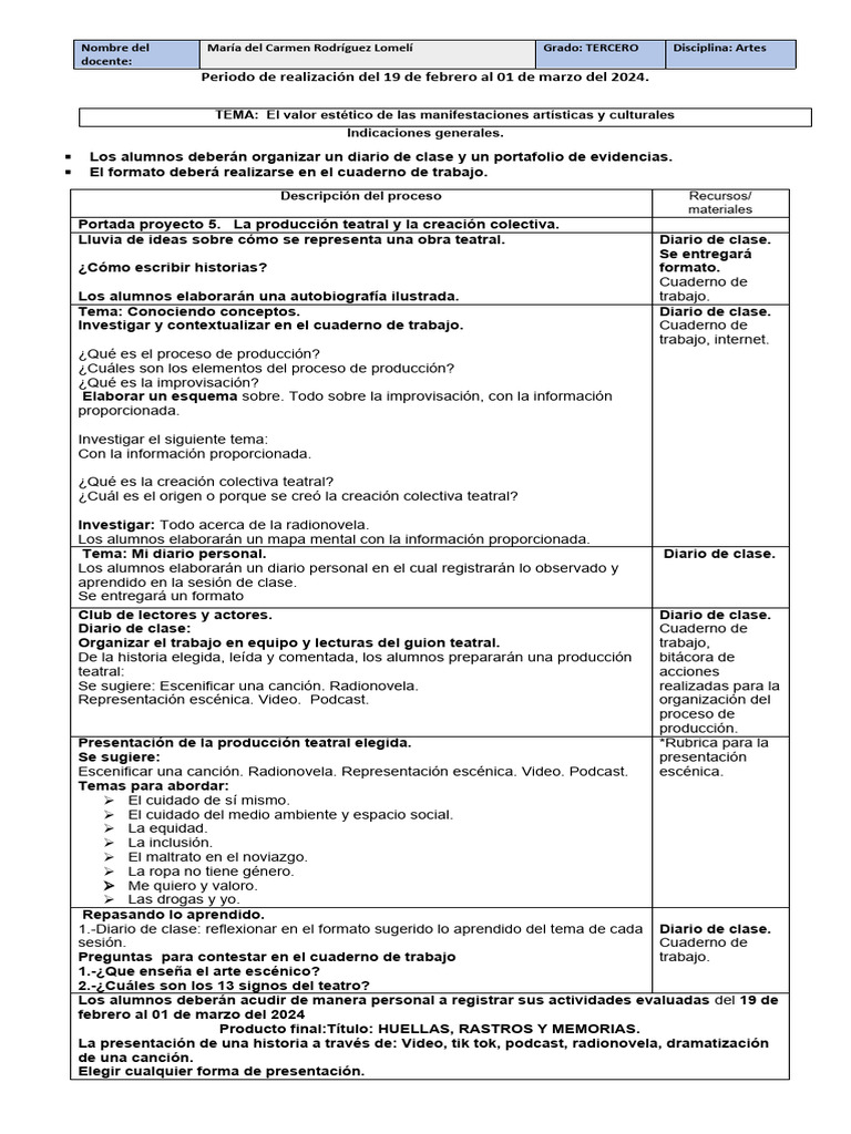 Actividades de Invierno | PDF
