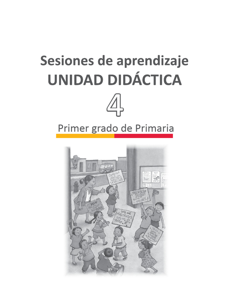 Dokumen - Tips Unidad 4 Sesiones Primer Grado 2015 | PDF | Aprendizaje ...