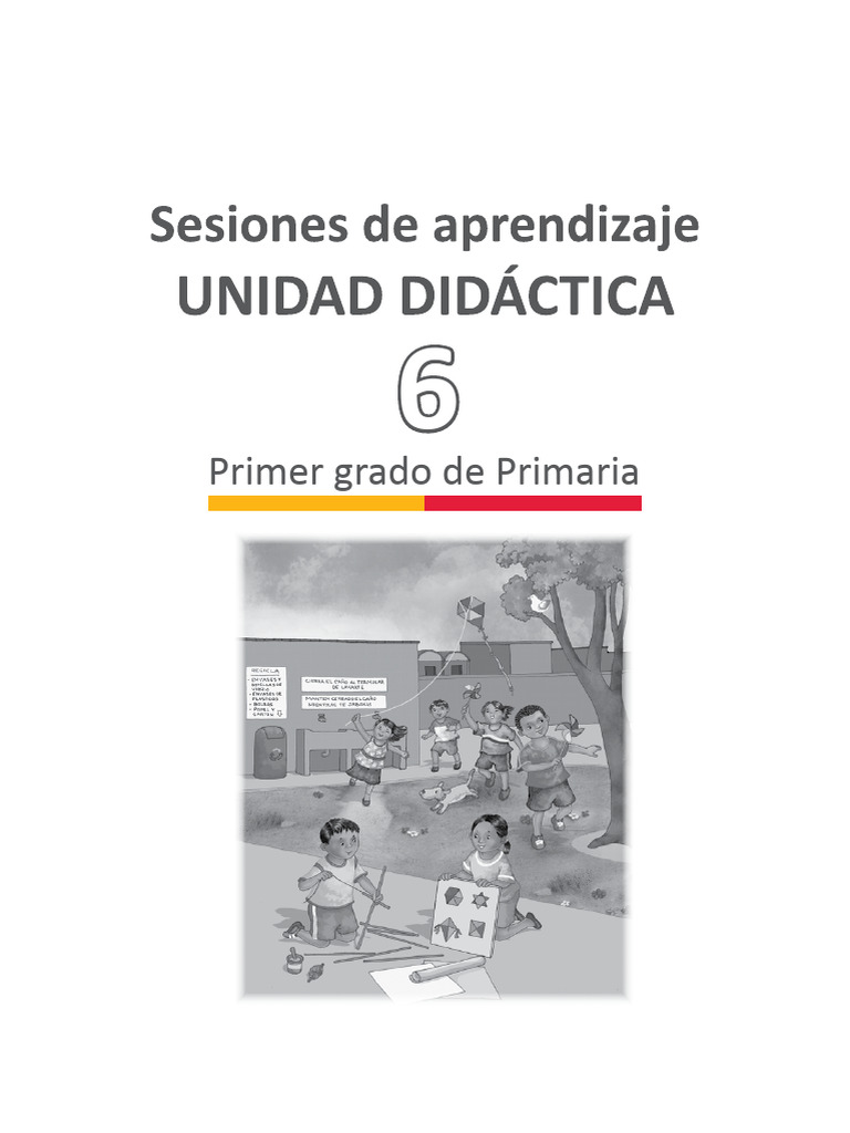 Dokumen - Tips Unidad 6 Sesiones Primer Grado 2015 | PDF | Agua | Entorno natural