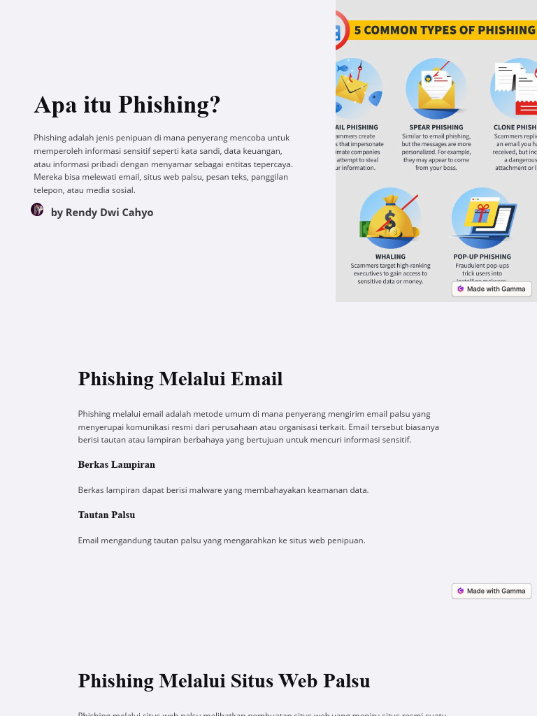 Apa Itu Phishing | PDF