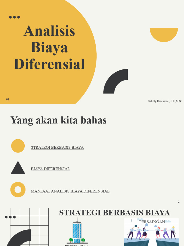 Pertemuan Ke 4 Biaya Diferensial | PDF
