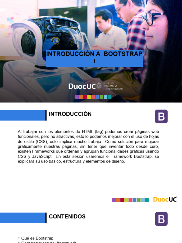 1.4.1 Introducción A Bootstrap I | PDF | Bootstrap (marco frontal) | Software