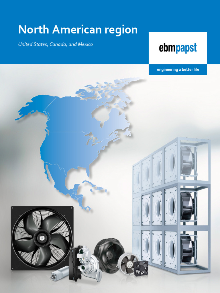 Ebm-Papst - North America | PDF | Electric Motor | Air Conditioning