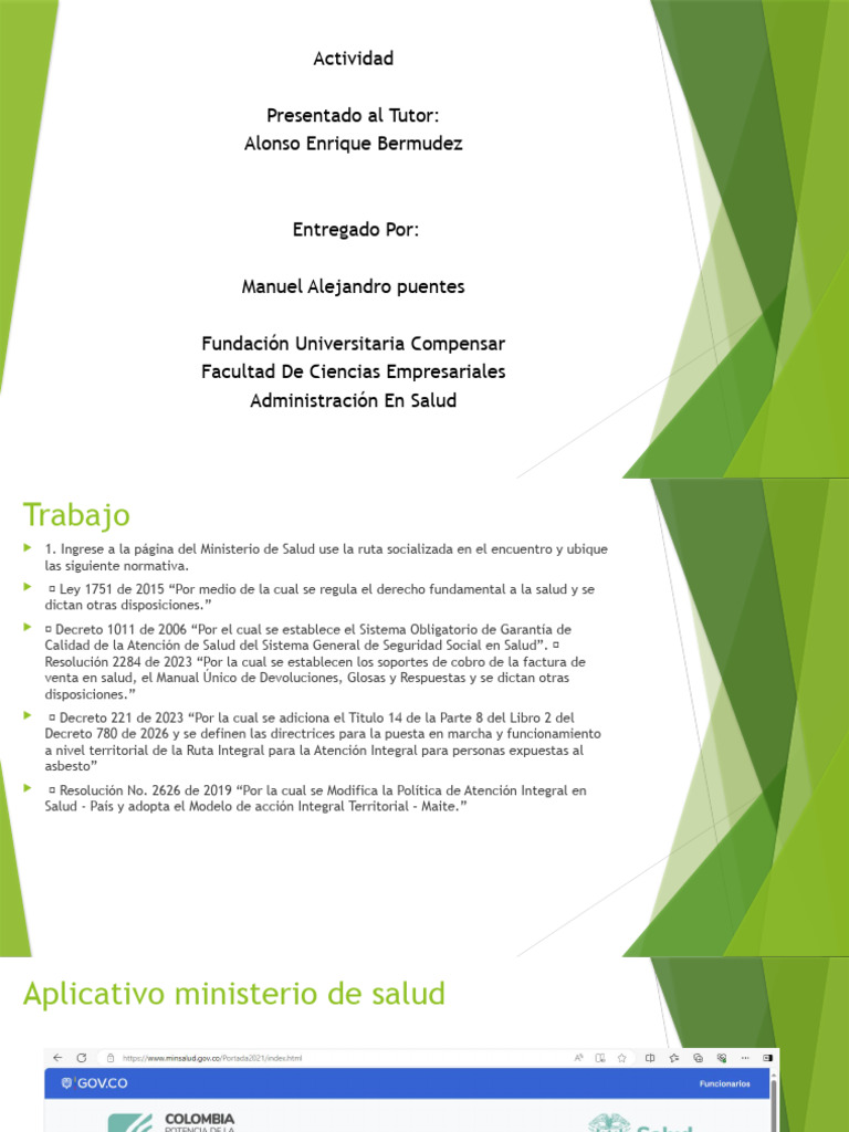 Trabajo Sistema de Informacion en Salud | PDF