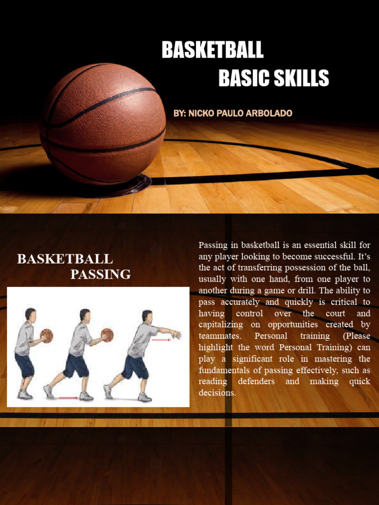Basketball Passing Skills Guide | PDF