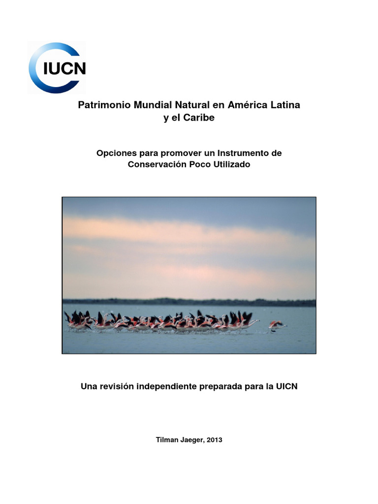 Patrimonio Mundial Natural en AL y El Caribe UICN | PDF | Patrimonio de la Humanidad | Union ...