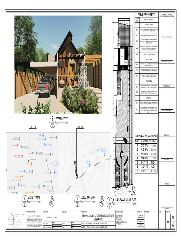 NM_COMIA-Architectural-A-1 | PDF | Buildings And Structures