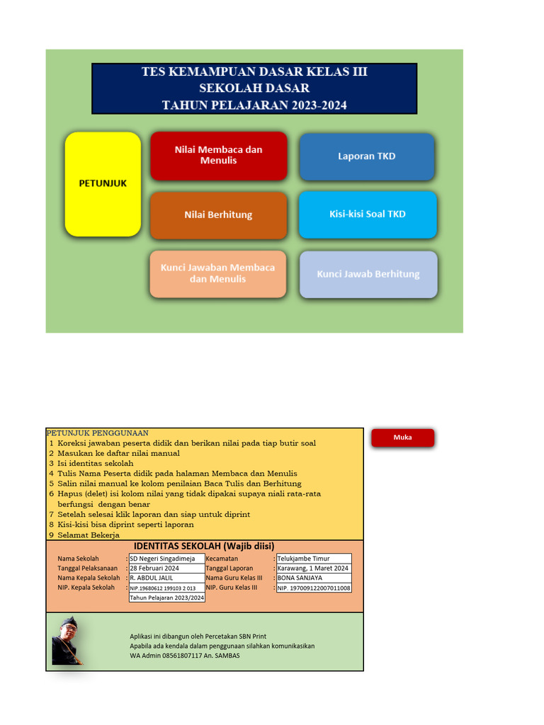 8. Analisis Pengolahan Nilai TKD 2024 | PDF