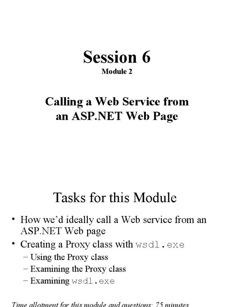 Consume WS | PDF | Proxy Server | World Wide Web