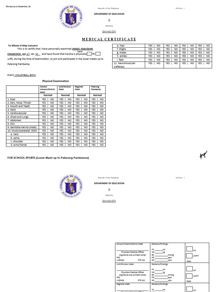 Lee, Angel Joacquin- MVT | PDF