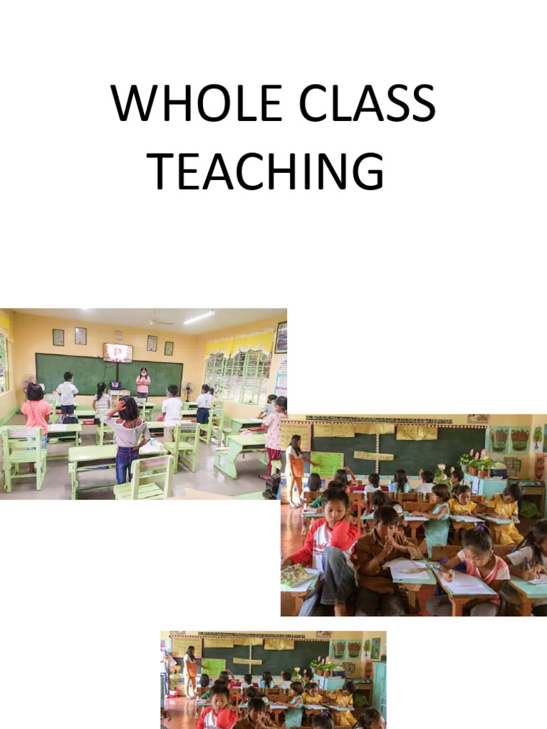 Whole Class Teaching in Multigrade Settings | PDF | Differentiated ...