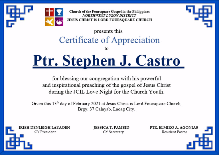 Certificate For Guest Speaker | PDF