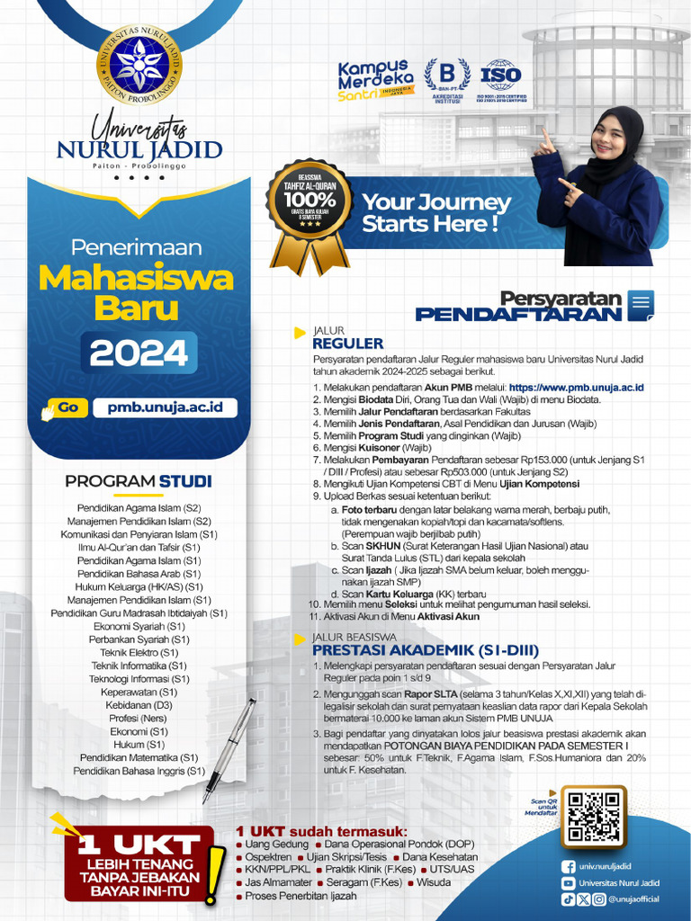 Info PMB Unuja 2024 | PDF