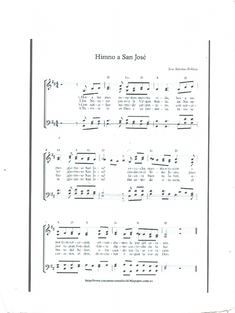 Himno a San José | PDF