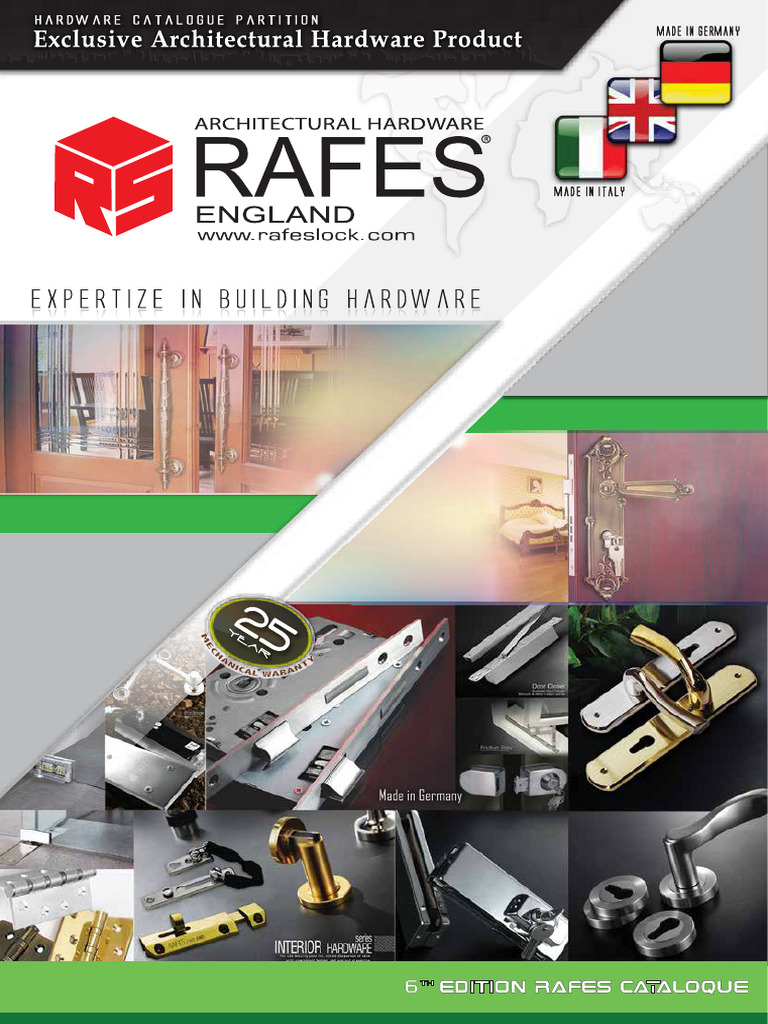 RAFES Katalog Hardware 2019 | PDF | Steel | Door