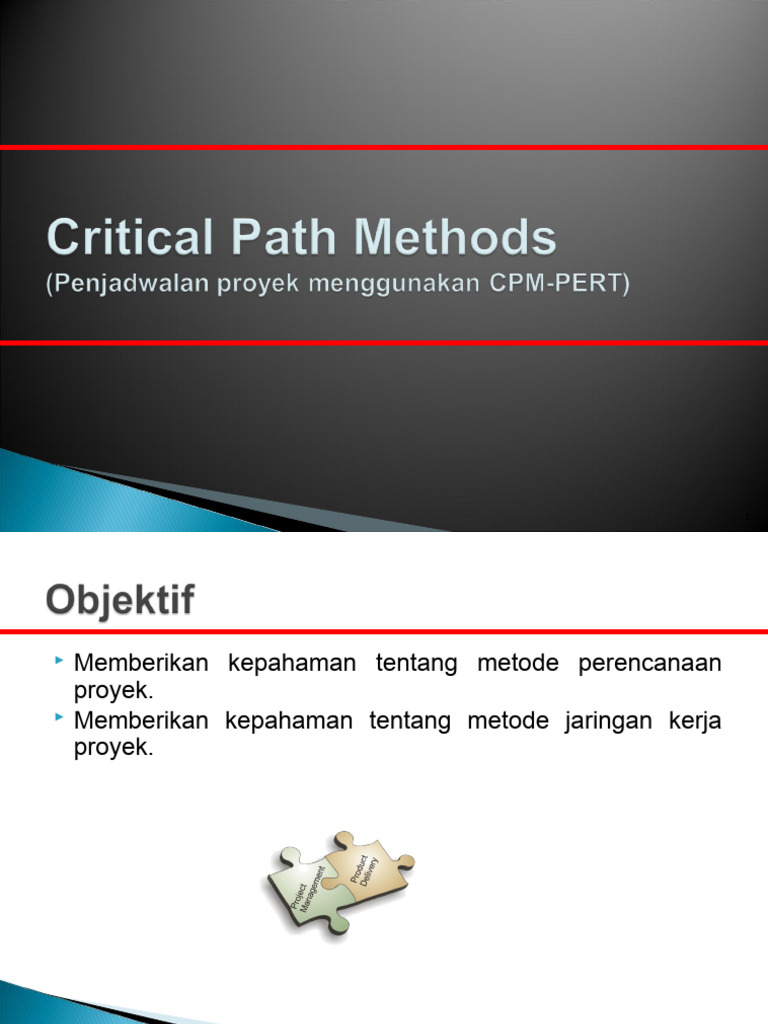 PERTEMUAN X-Penjadwalan proyek-PERT | PDF