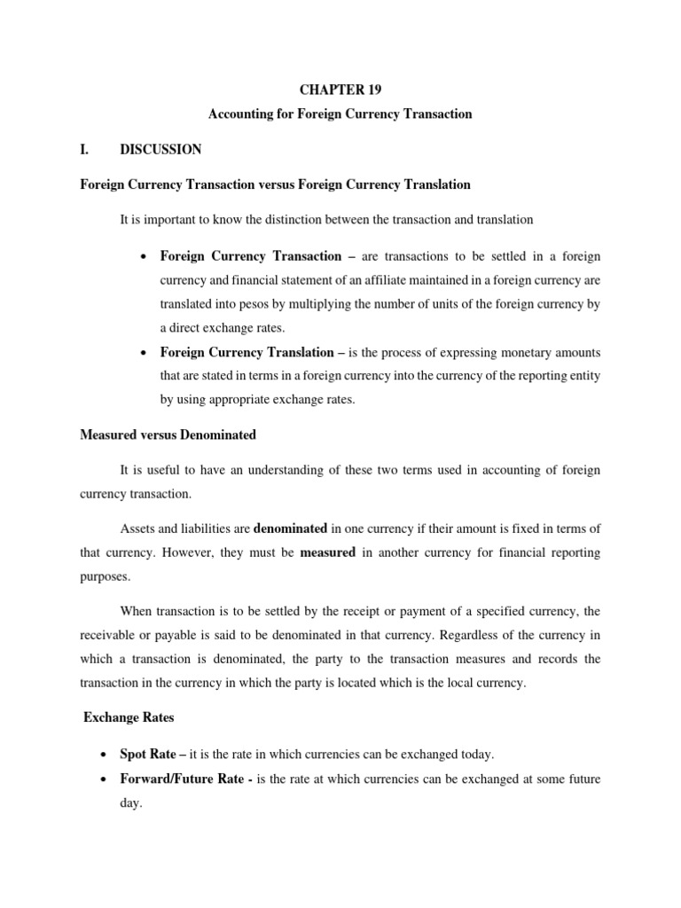 FOREX Lecture | PDF | Hedge (Finance) | Option (Finance)