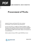World Bank Standard Bidding Documents | PDF | Specification (Technical ...