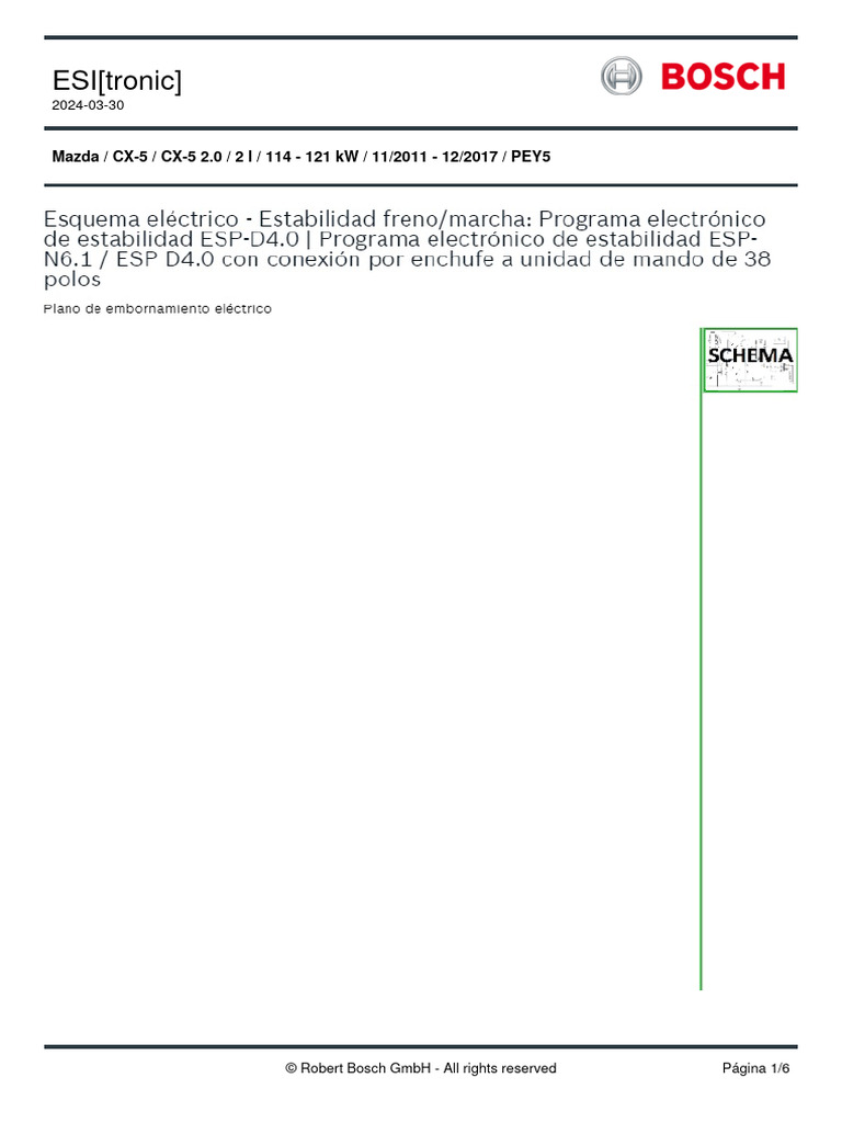 Diagrama cx5 | PDF