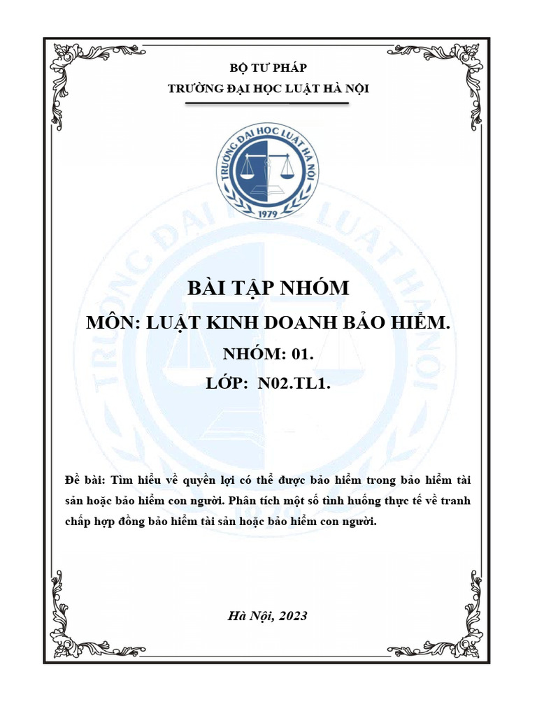 KDBH BẢN cuối | PDF