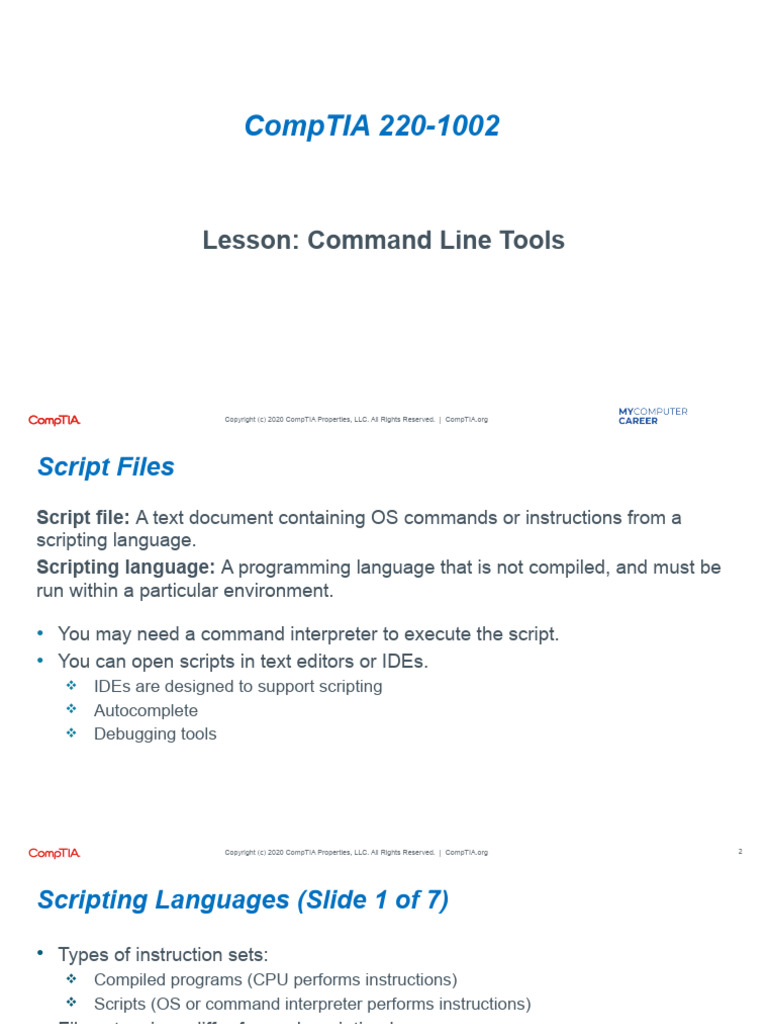 7D08 Microsoft Command Line Tools | PDF | Scripting Language | Control Flow 7D08 Microsoft Command Line Tools | PDF | Scripting Language | Control Flow