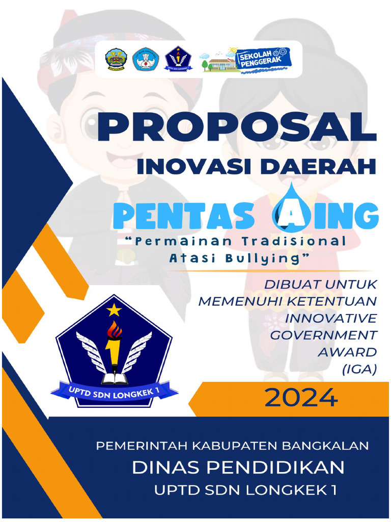 Cover Inovasi Daerah Uptd SDN Longkek 1 | PDF