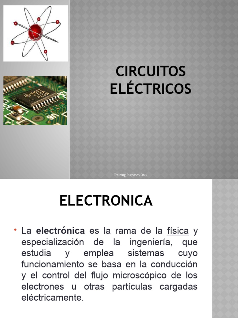 Clase+3+electr Nica+general+circuitos++el Ctricos | PDF | Resistencia Eléctrica y Conductancia ...