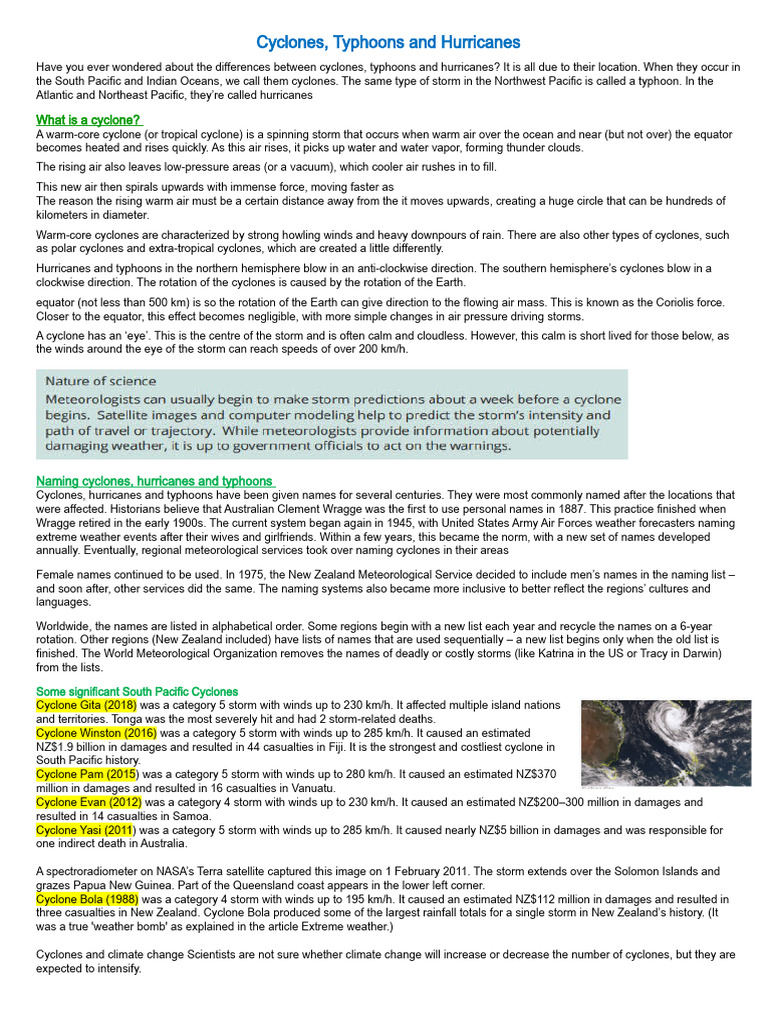 DURING READING Reading Text Cyclone.. Download and Print. Long Back To ...