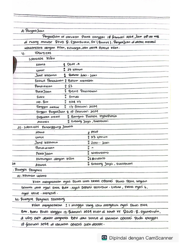 Askep Pasha BPH | PDF