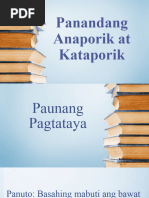 Anapora at Katapora | PDF