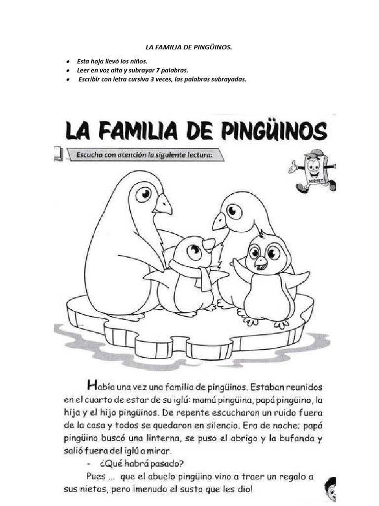 La Familia de Pingüinos | PDF
