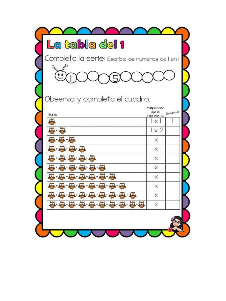 Matemàticas Tablas | PDF