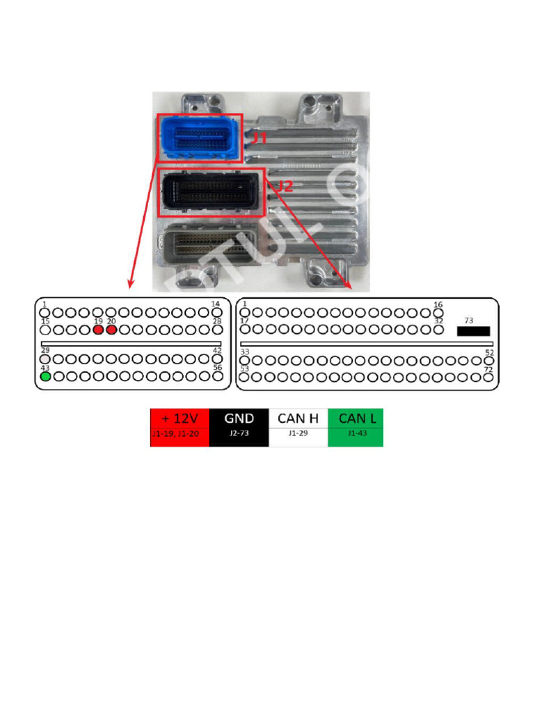 Pinout Delco E83 y E78 | PDF | Thermostat | Relay