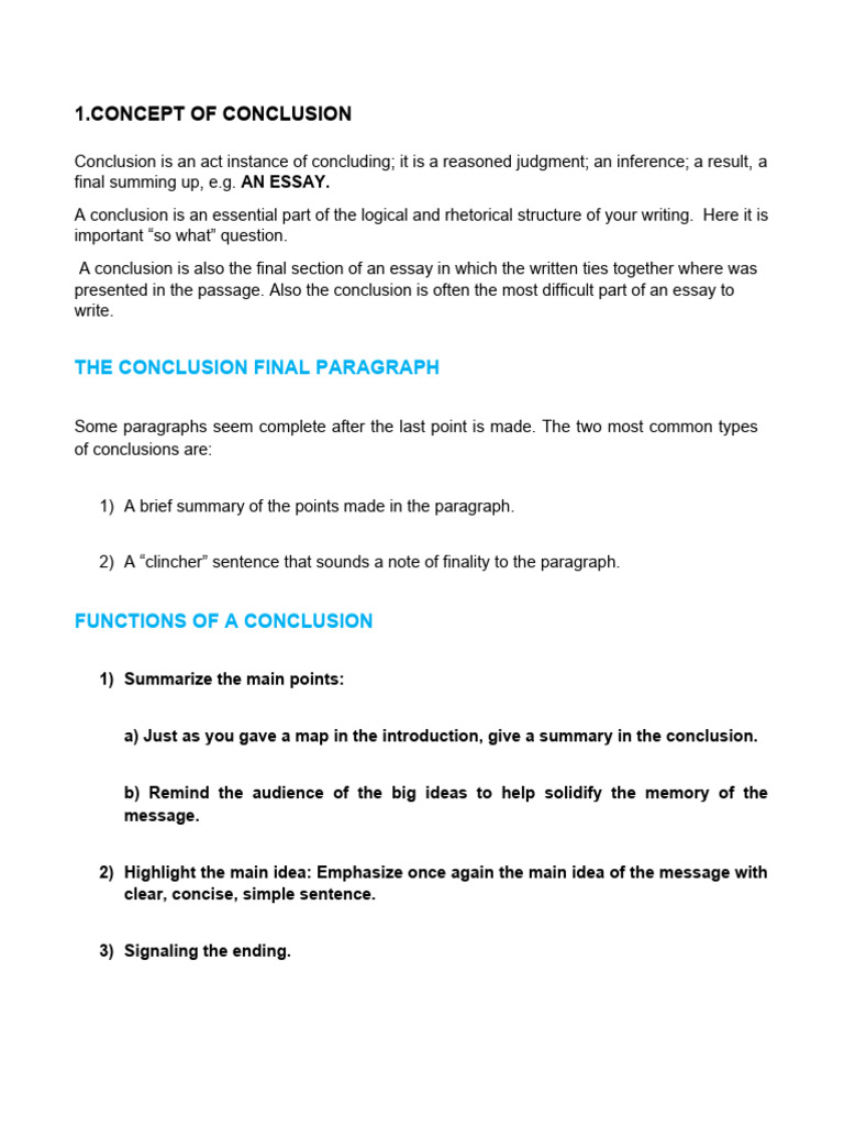 Week 13-Theory Conclusion | PDF | Essays | Argument