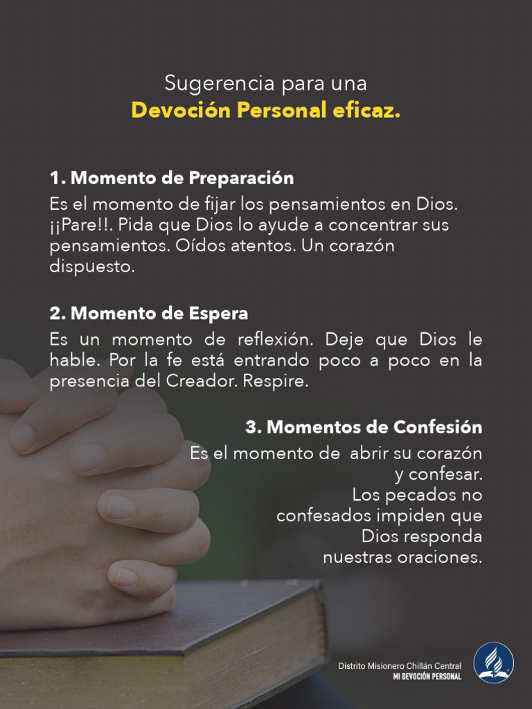 Mi Devoción Personal 10 Pasos | PDF