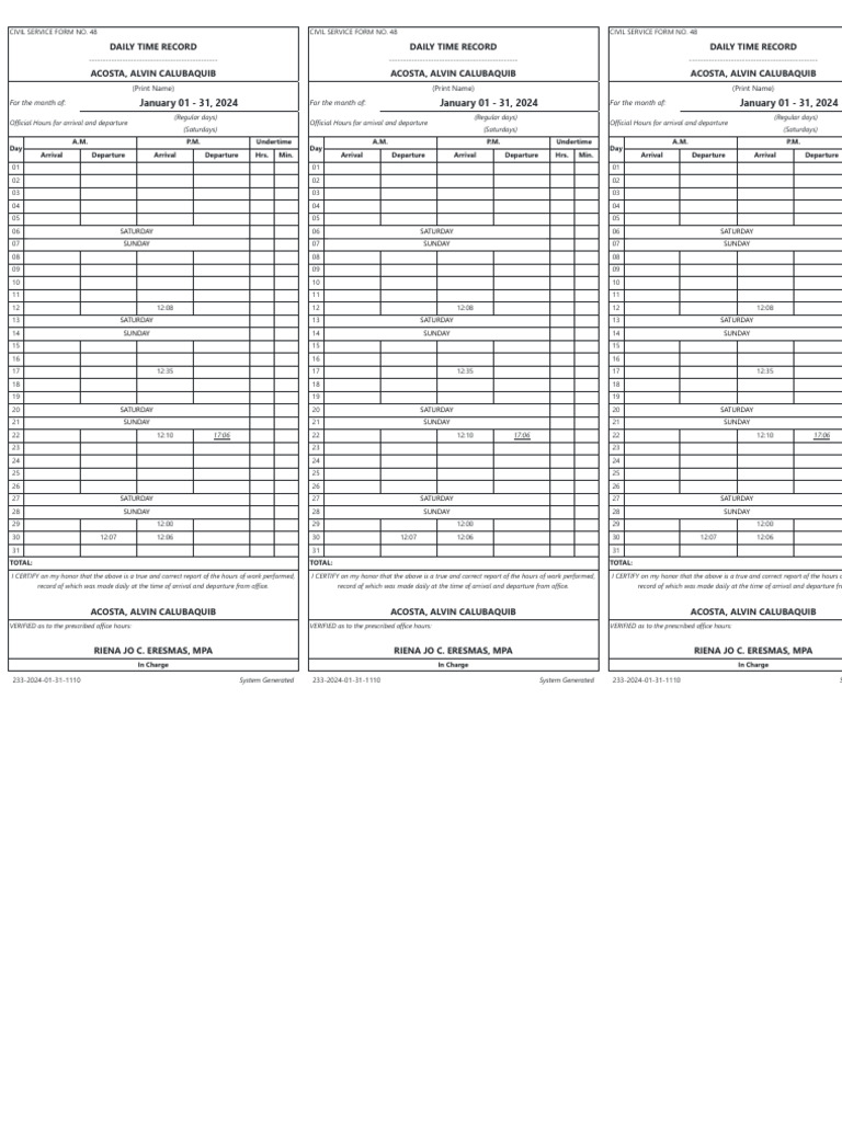 SIMC Timekeeping System | PDF