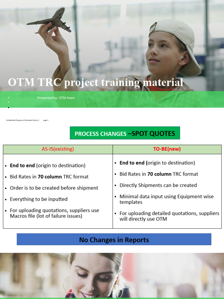 OTM TRC Project Training Overview | PDF | Software Engineering | Computer Science