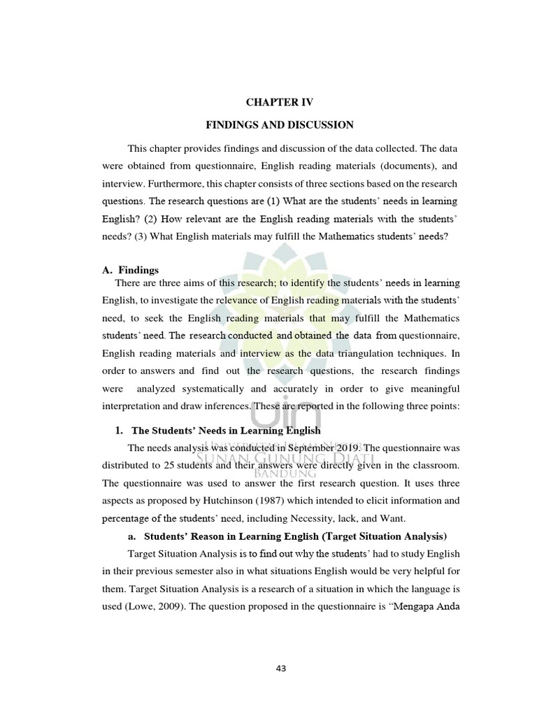 7 Bab4 | PDF | Methodology | Vocabulary