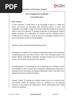 Cara Generic Template | PDF | Risk Assessment | Risk