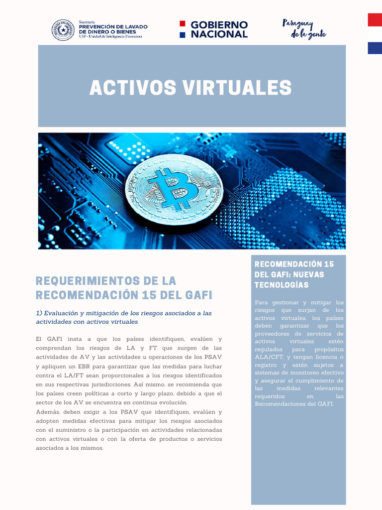 Activos Virtuales | PDF | Bitcoin | Minería