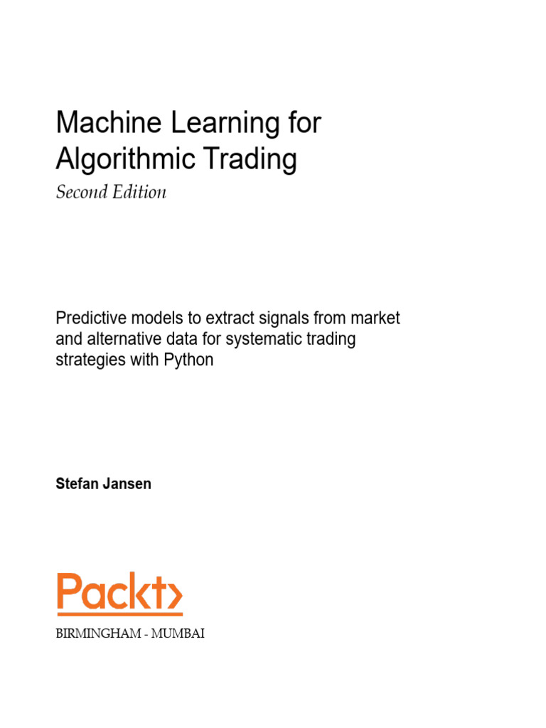 Machine Learning for Algorithmic Trading | PDF | Time Series | Deep ...