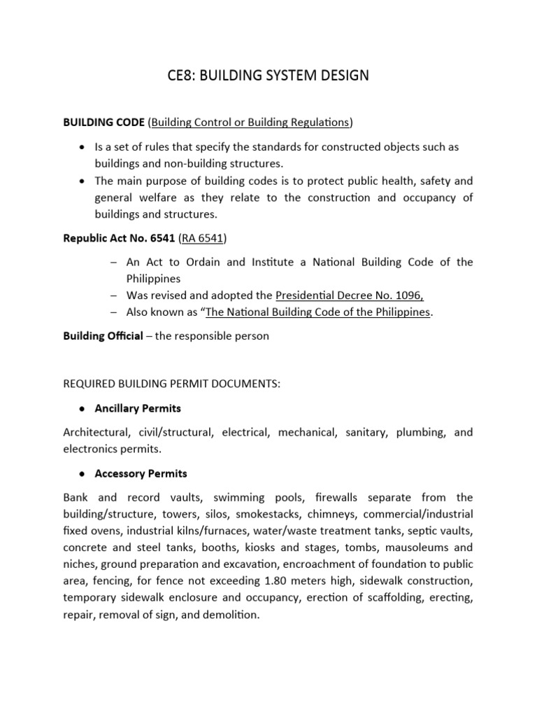 CE 8 BSD Reviewer | PDF | Green Building | Plumbing