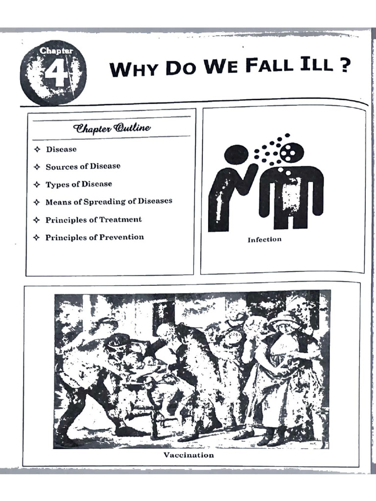 Why Do We Fall Ill Class 9 | PDF